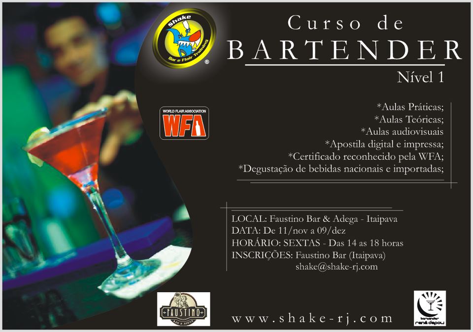 Renê Depoli Bartender: Cursos e workshops