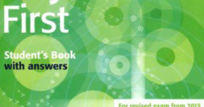 Cambridge Objective First - Student's Book (4th Edition) pdf