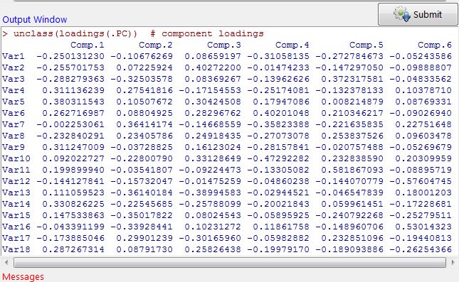 Statistical Analysis Of Data Using Excel Principal Component Analysis In Excel Using Rexcel
