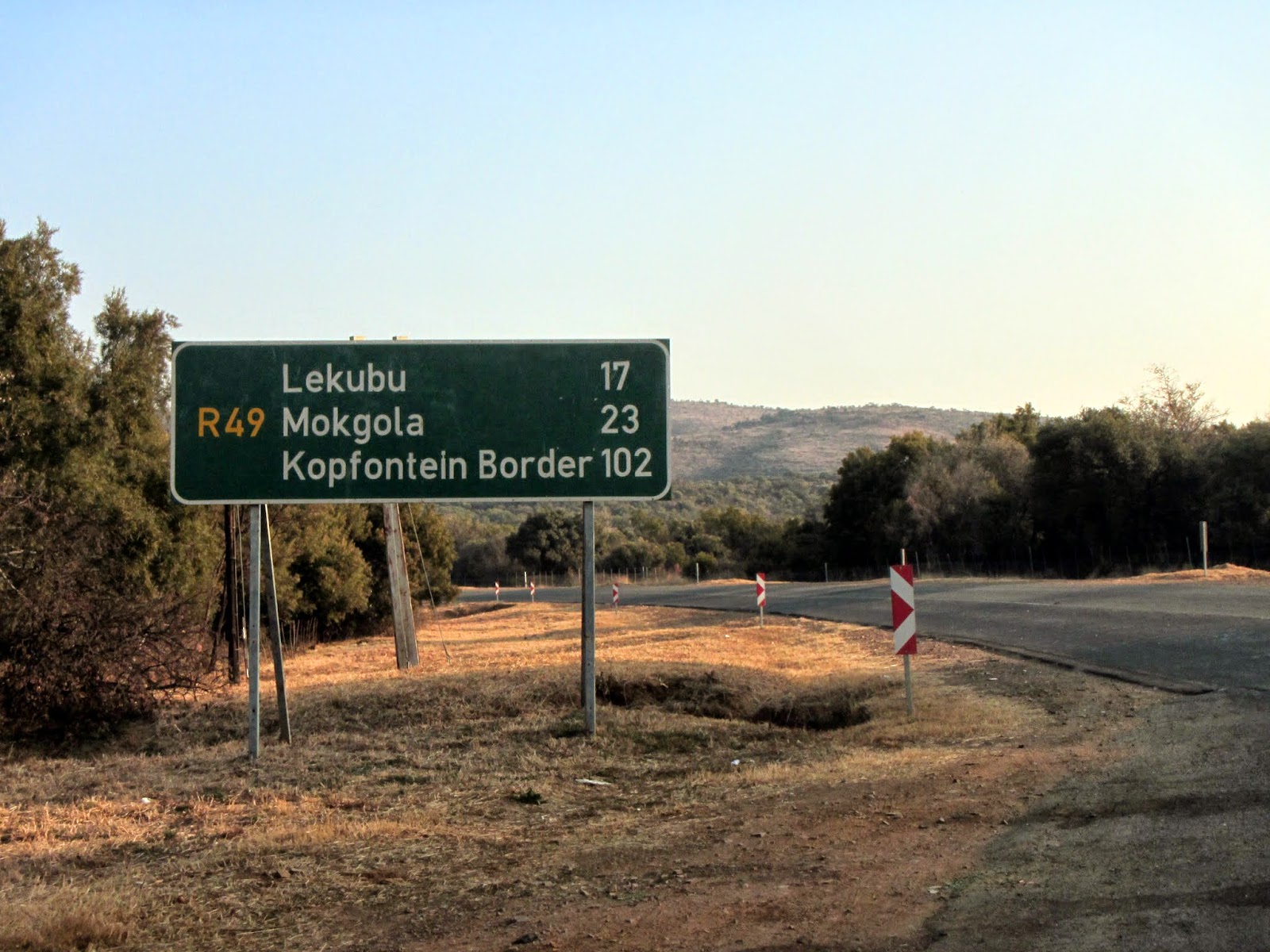 2014 Southern Africa self adventure: Day 2 - 5 Long drive north to ...
