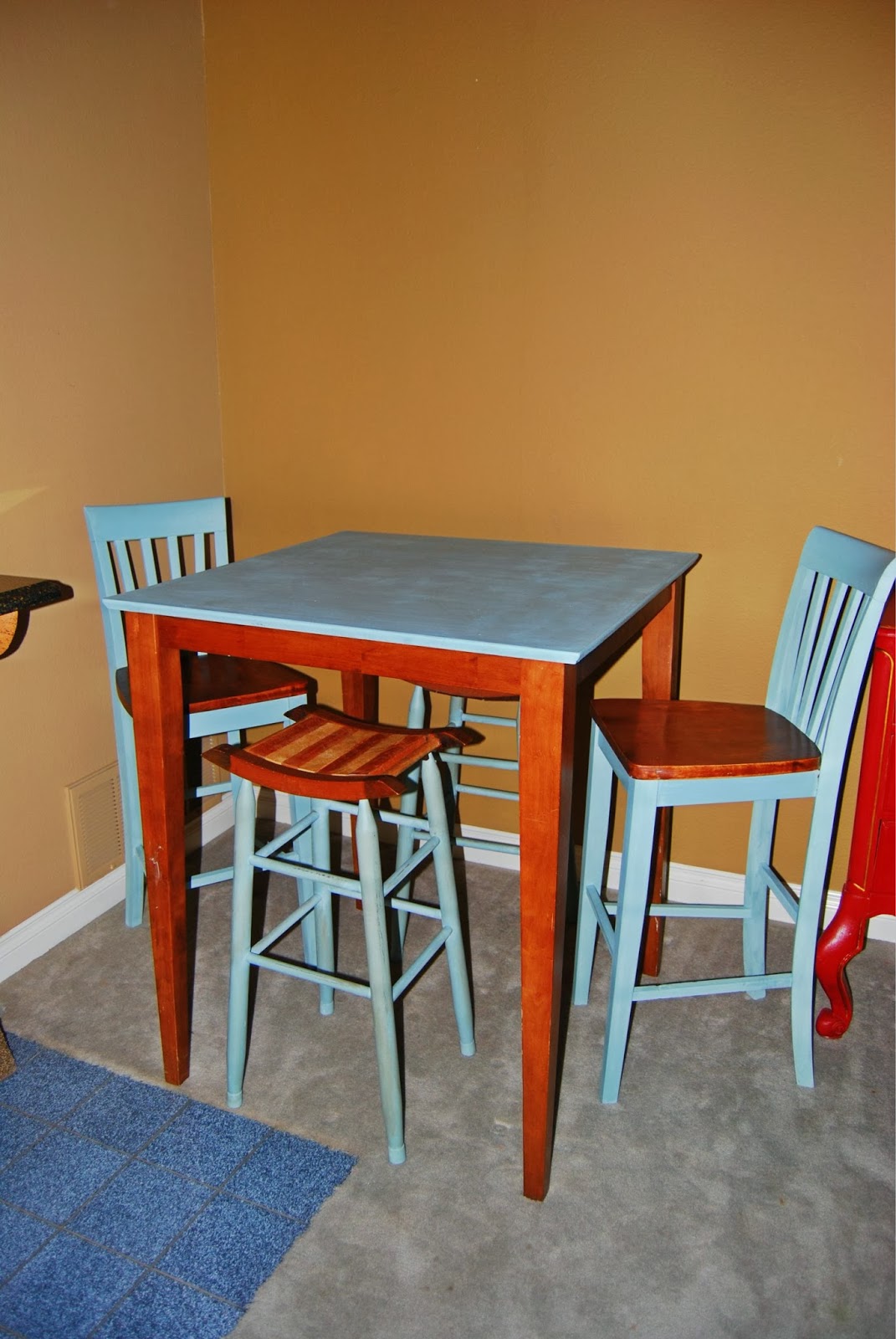 chalk paint & more: Finally finished the pub table set