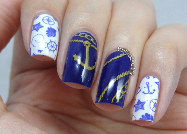 Hello Sailor! | Brit Nails