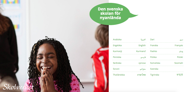 Jennys språksida: Sverige och den svenska skolan