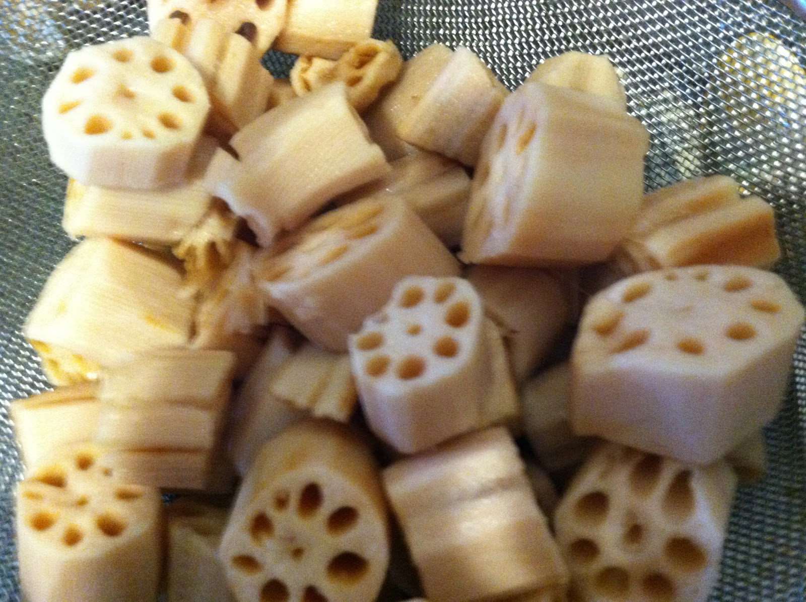 Chef Vani's Kitchen: Palak Mein Bhee Patata Vangan (Lotus root/ Potato ...