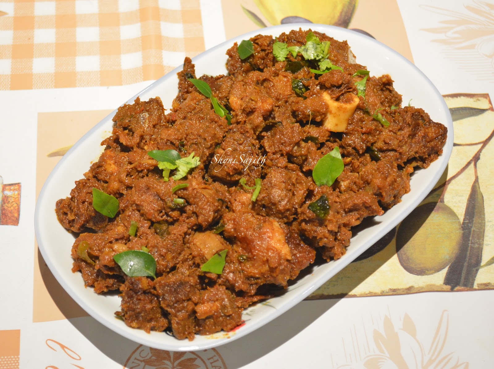 My Cooking Experiments.........: Mutton Roast Kerala Style