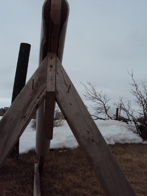 Bowskin.com: Fleshing Beam