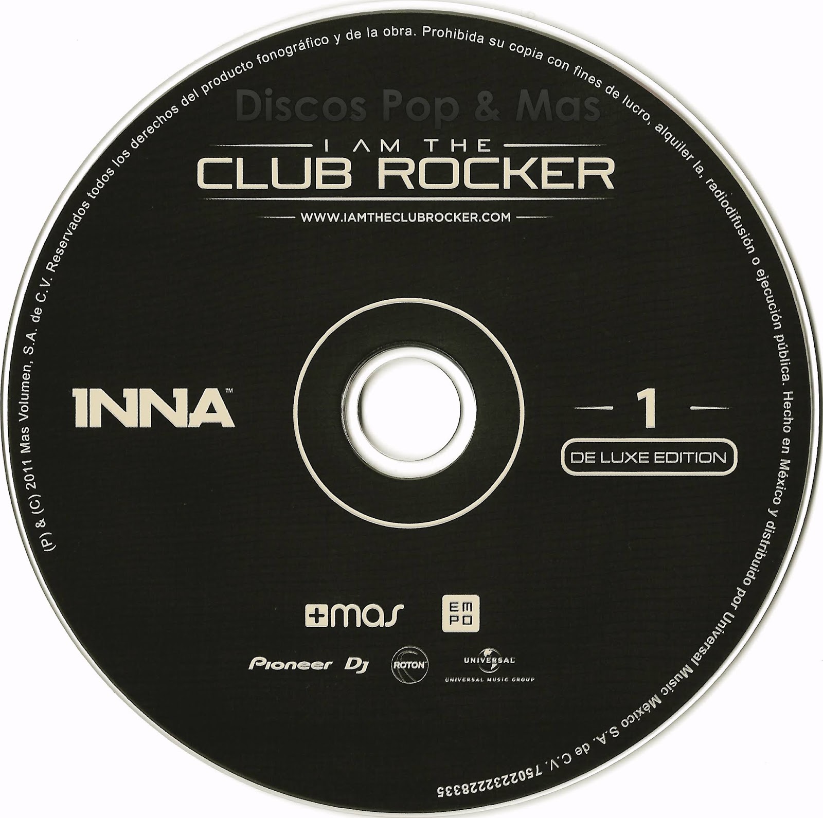 Discos Pop & Mas: Inna - I Am the Club Rocker (Deluxe)