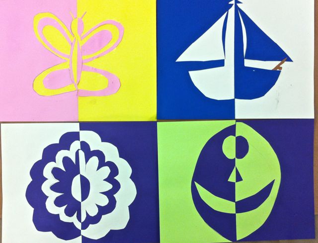 Room 101 Art: Positive and Negative Fun Cutouts, Ages 7-10
