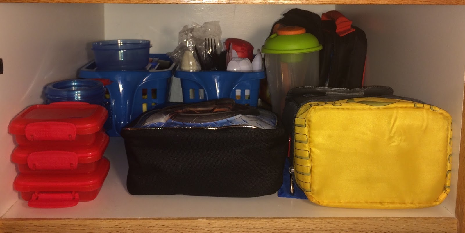 Tamala Today: Hey, That's a Good idea #1: Lunch Packing Cabinet