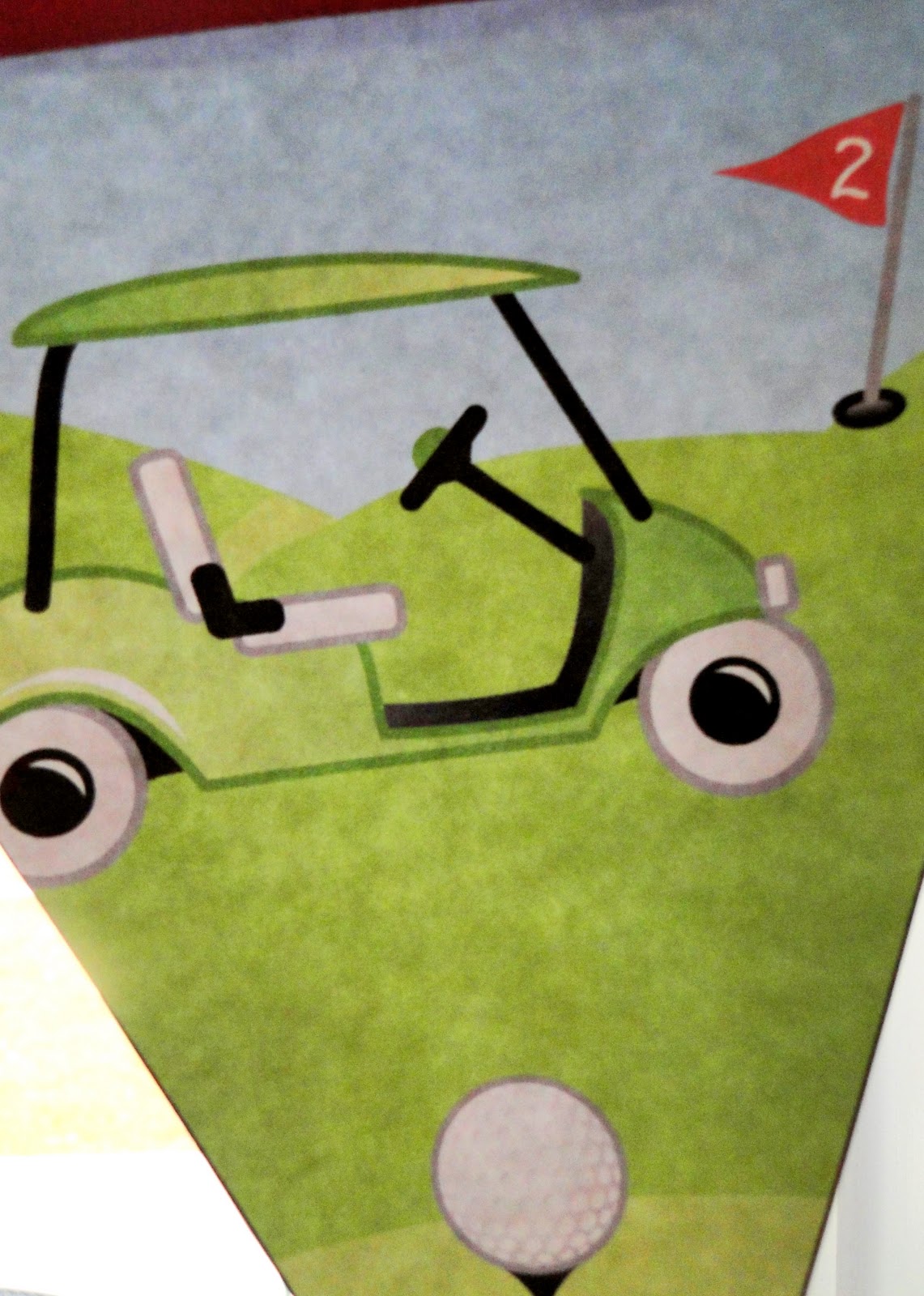 Golf Party Decor - The Journey of Parenthood...