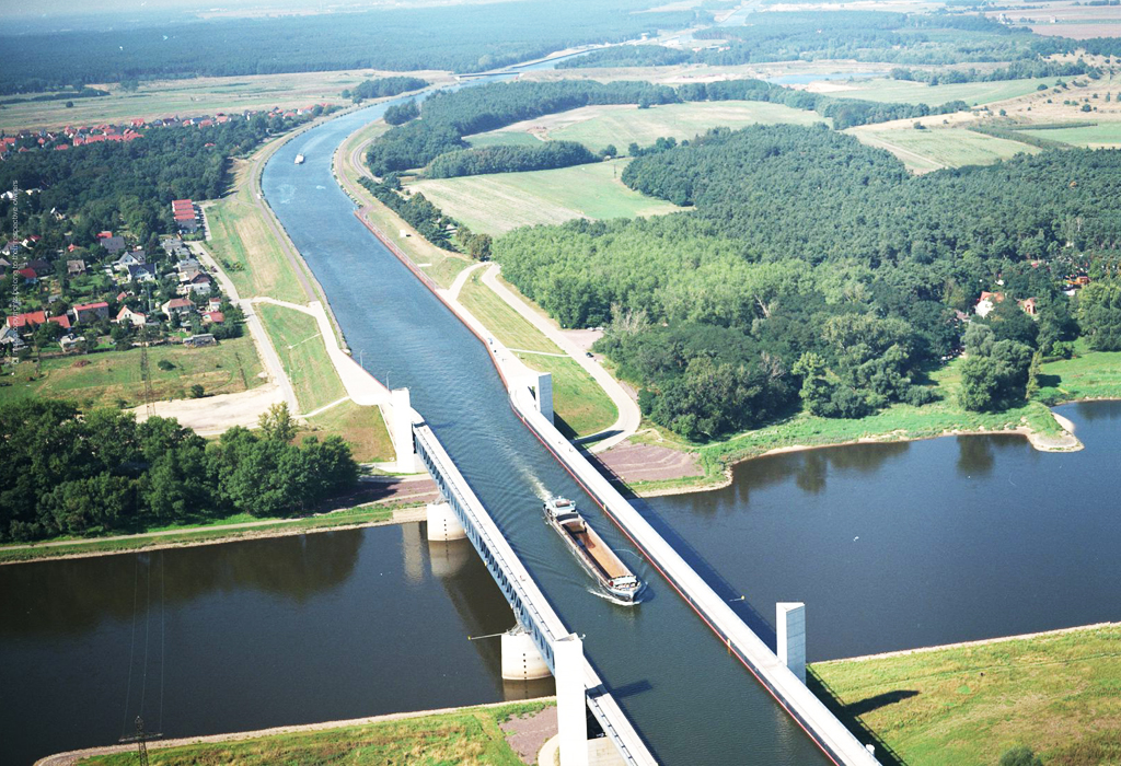 Ramky estates & farms ltd..: Magdeburg Water Bridge @Germany The ...