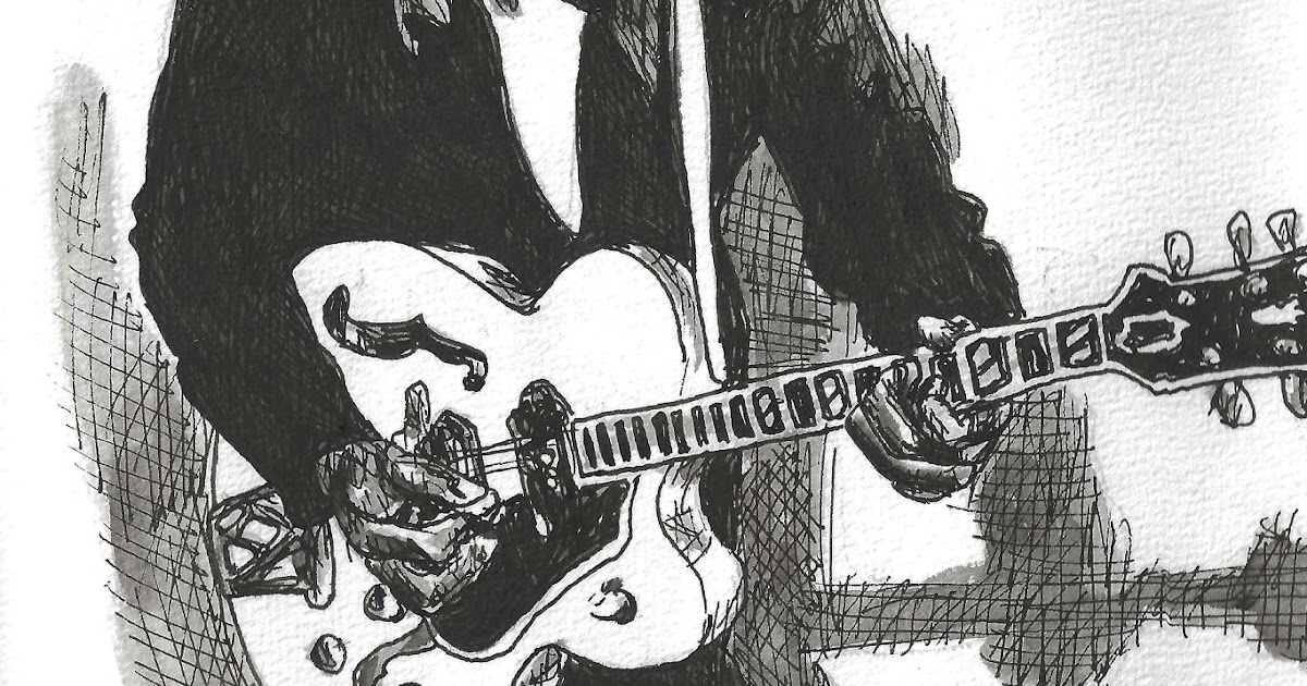 Mariana Santos: Chuck Berry Drawing