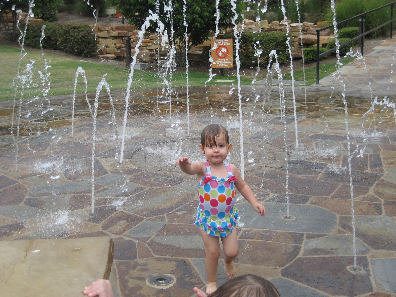 The Culbertson Crew: Galleria Splash Pad