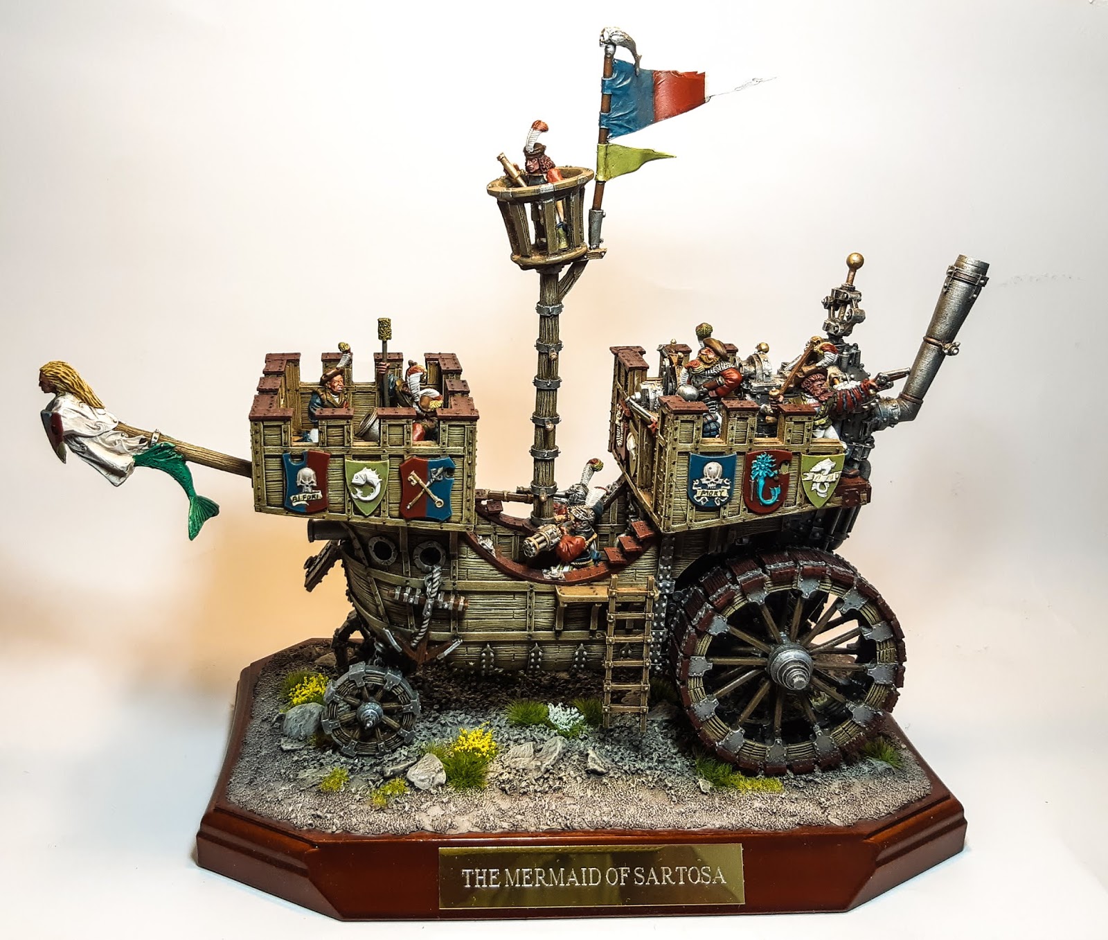 THE WORK OF SHAITAN: Warhammer Empire Border Princes Landship - The ...