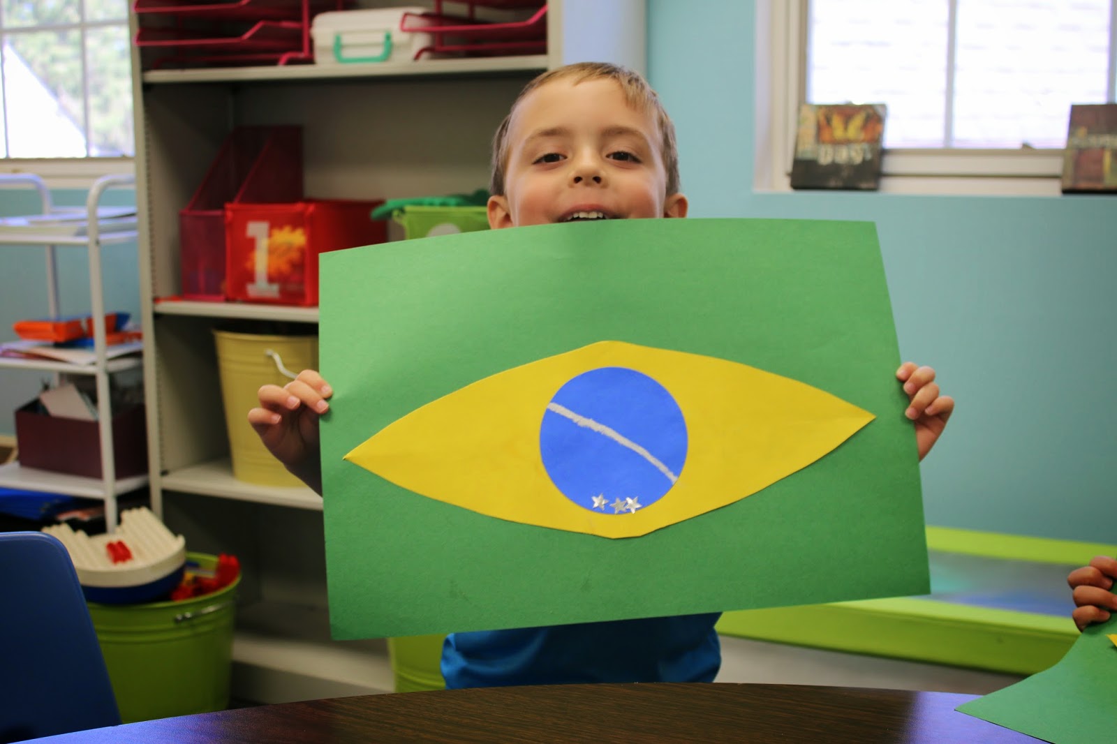Teach Them To Fly: Brazil Flag and Team Work