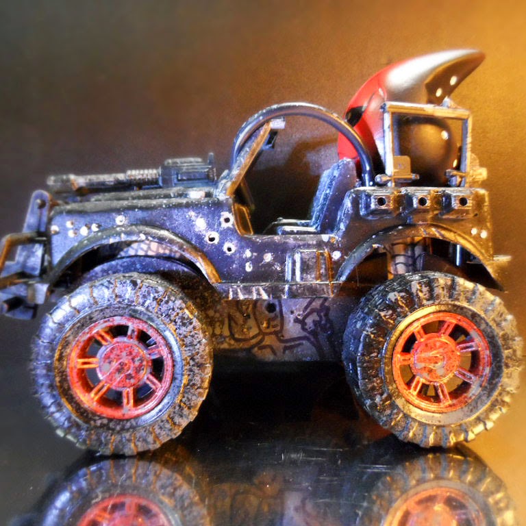 "TRE06: BloodWheels" - Custom by TOYSREVILART for "Blood Type Positive ...