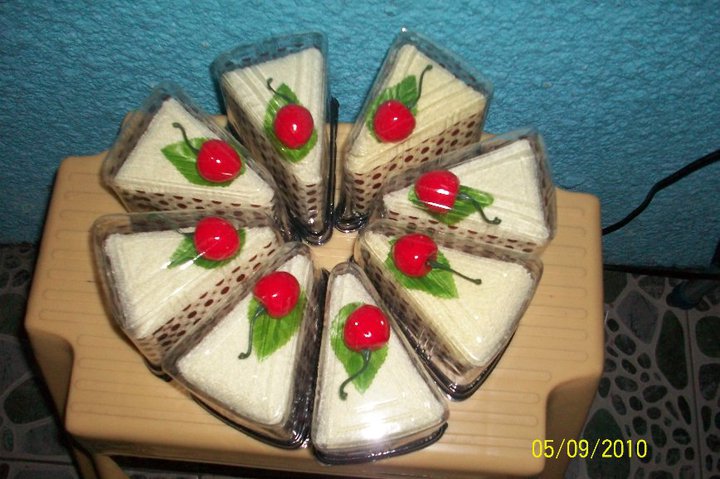 Todo Para Eventos: REBANADA DE PASTEL.