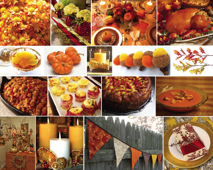 Ideas by Andrea: Thanksgiving Color Combo #1