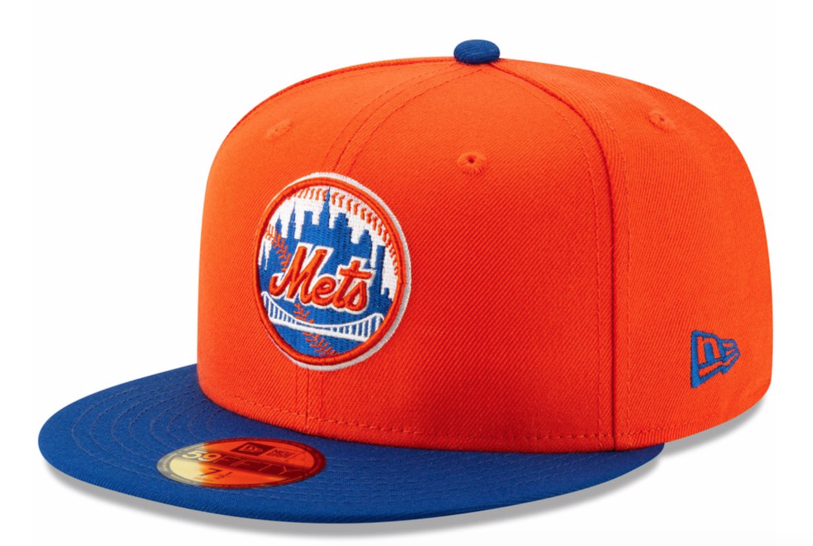 TheMediagoon.com: Men's New York Mets New Era Orange Alternate Logo ...