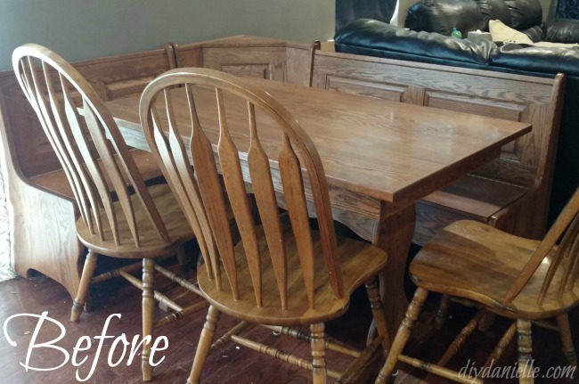 Colorful Farmhouse Kitchen Table Flip! - DIY Danielle®