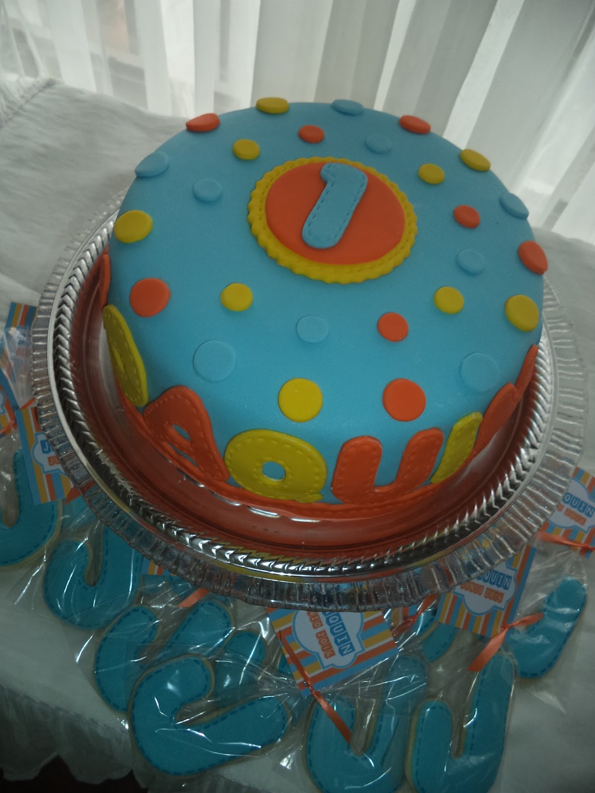 Dulces y Colores: Torta 1 año