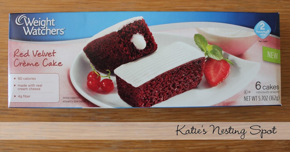 Katie's Nesting Spot: Weight Watchers Red Velvet Creme Cakes