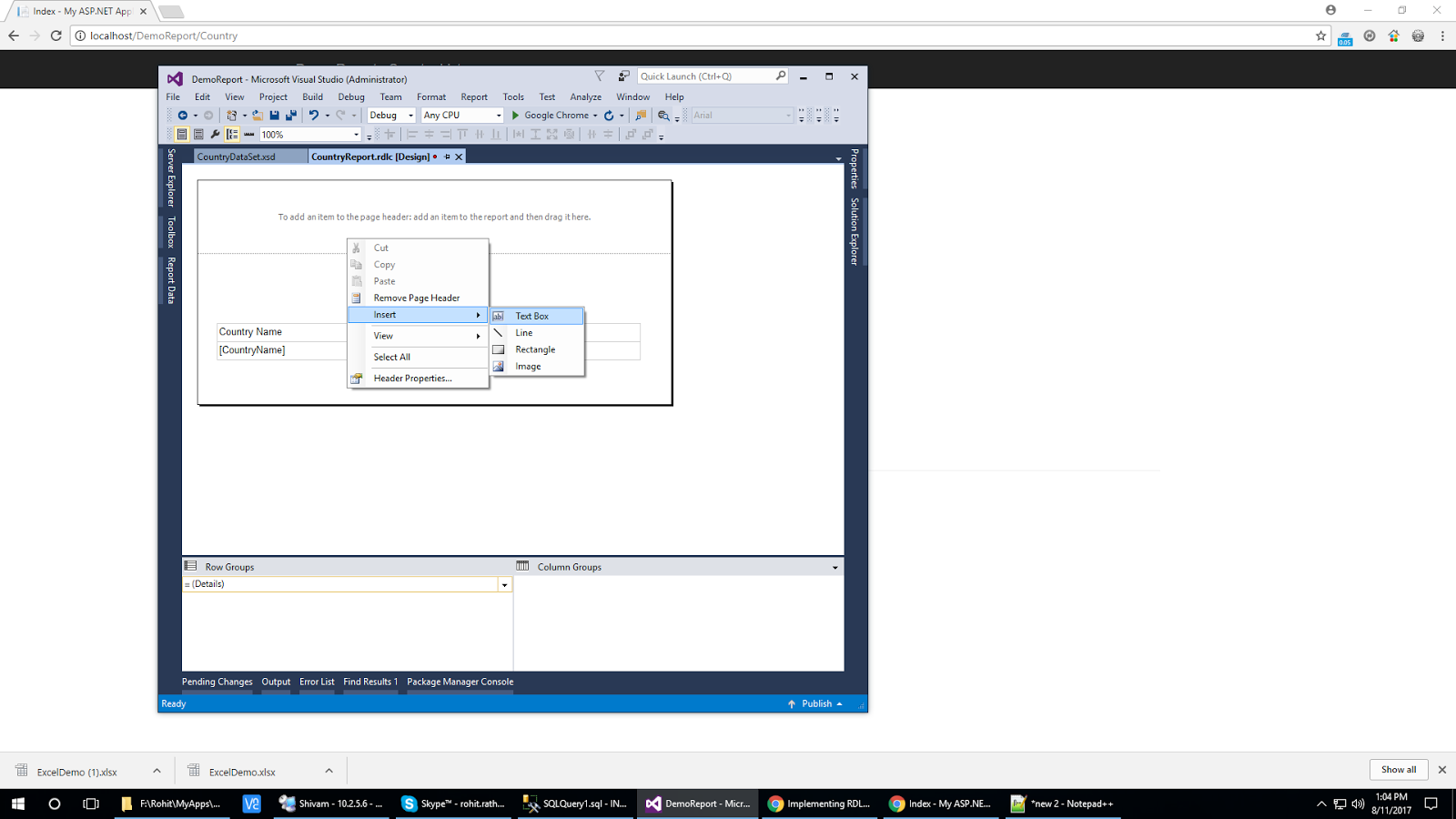 Microsoftnet Developer Aspnet Mvc C Report Microsoft Reporting Implement Rdlc In Mvc