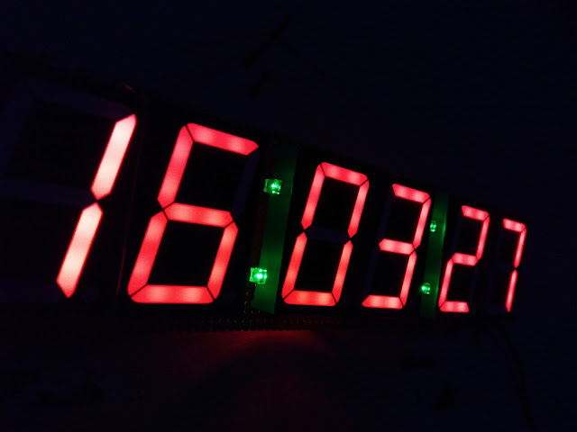 DIY Big 6 Digit Led Clock Arduino + RTC DS3231 - Dicky B_Mz