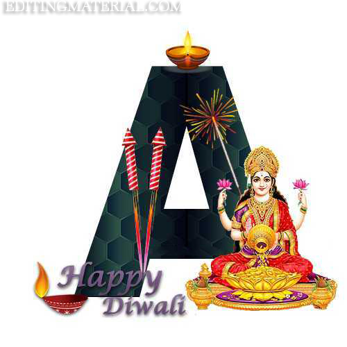 Happy Diwali alphabet images | Diwali wishes alphabet image hd