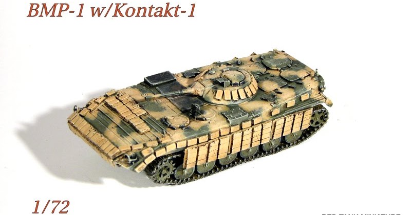 Gulumik Military Models: BMP-1 w/Kontakt-1 1/72 #3 1/72