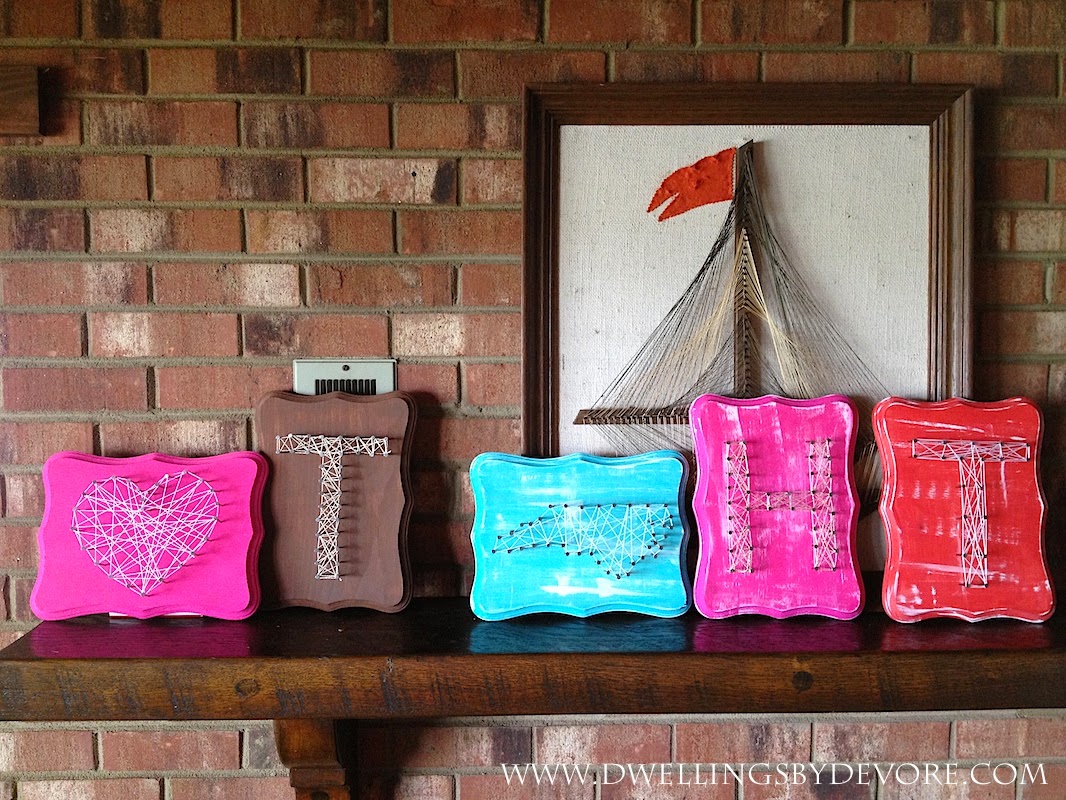 Dwellings By DeVore: DIY string art
