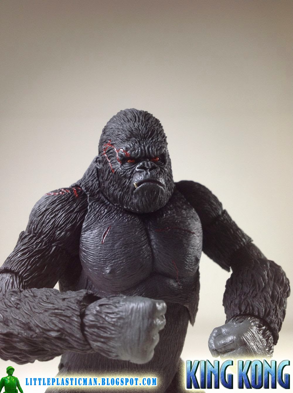 Little Plastic Man Toy Blog and Review Singapore: King Kong Bandai S.H ...
