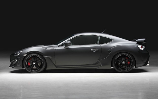 Modification Toyota 86 Sport Line Matte Black - The New Autocar
