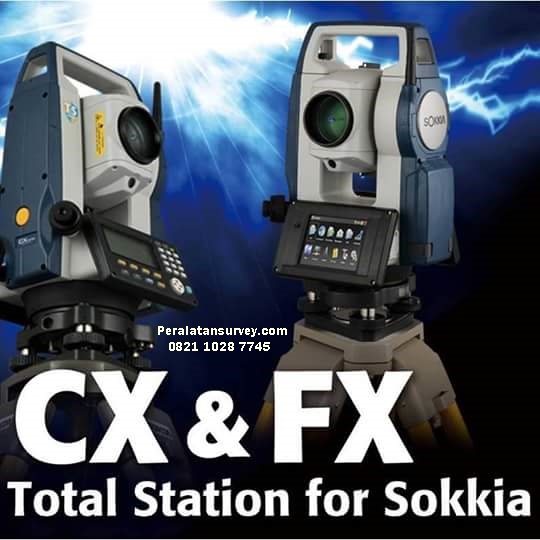 SOKKIA FX-101 FX-102 FX-103 FX-105 Total Station ® teknologi nirkabel ...