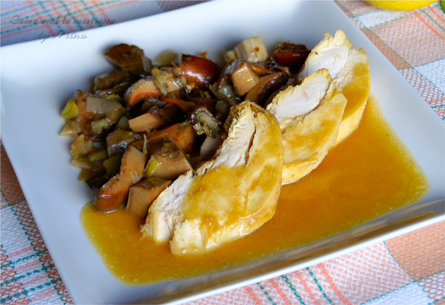 Cocina con Mina: Pollo al azafrán en olla rápida