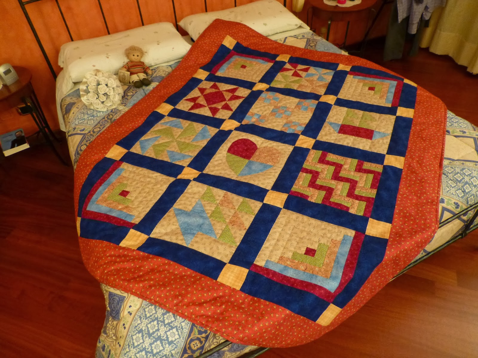 lo scrigno dei sogni: Coperta Patchwork