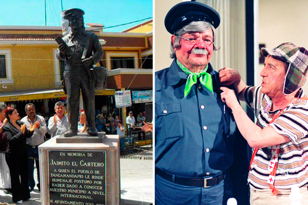 A ONDA DO MOMENTO...: Jaiminho, personagem de Chaves, ganha estátua no ...