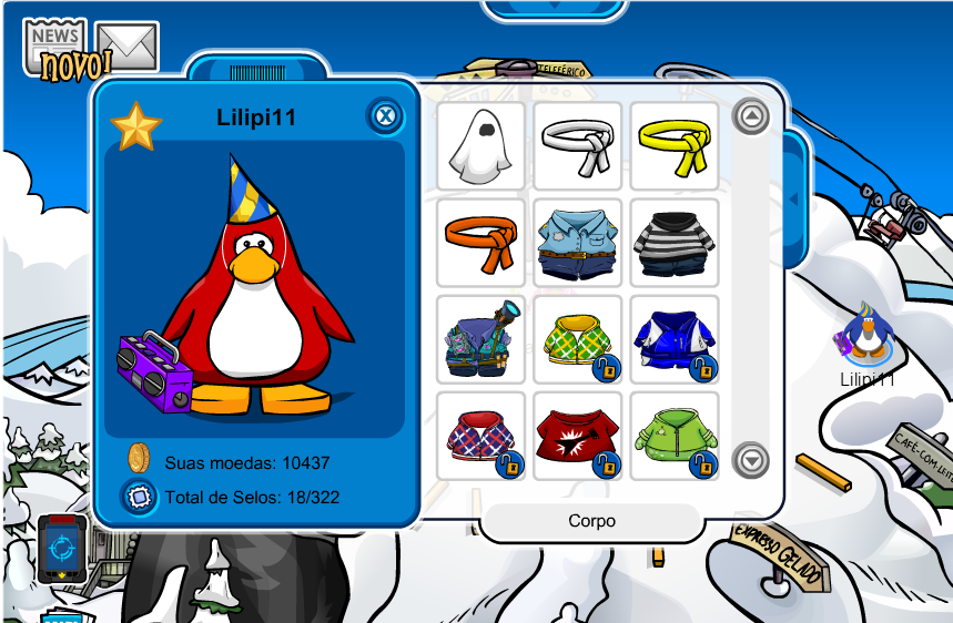 Ilha do Club Penguin: Exclusivo: Usando cor do Penguin Chat!