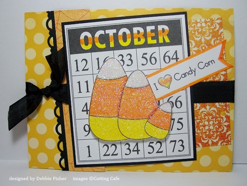 The Paper Garden: Candy Corn October Bingo