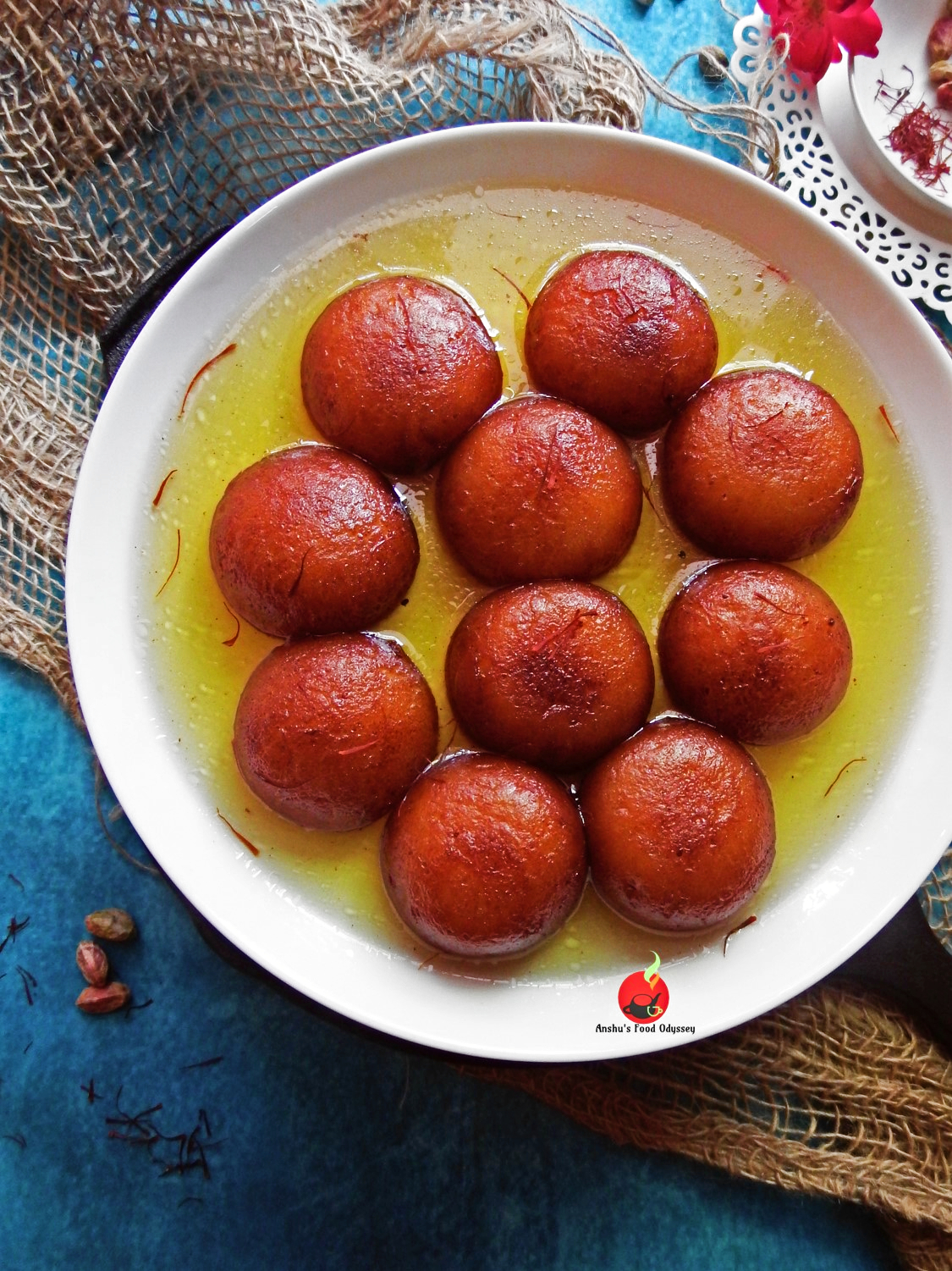 Khoya Paneer Gulab Jamun