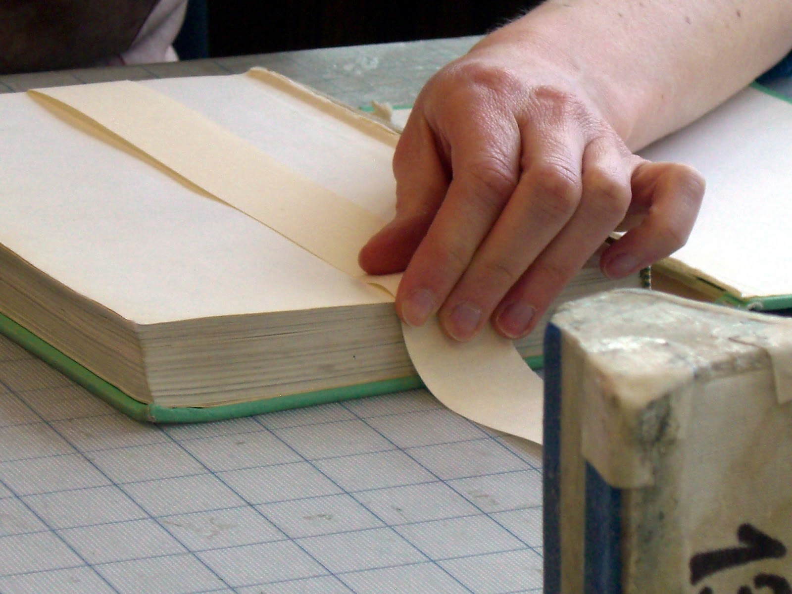 Saltzworks: Book Mending Mini Series -- Separated Spine