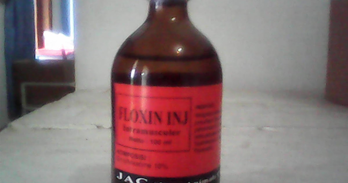 FLOXIN- c.10% Inj - OBAT HEWAN
