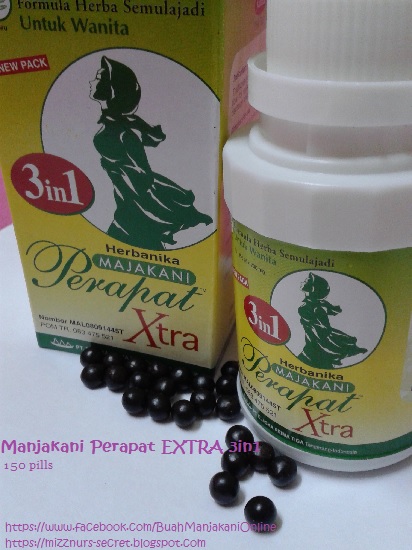 Manjakani Kapsul Serbok Gentel Scrub Sabun Masker: Manjakani Perapat Extra.