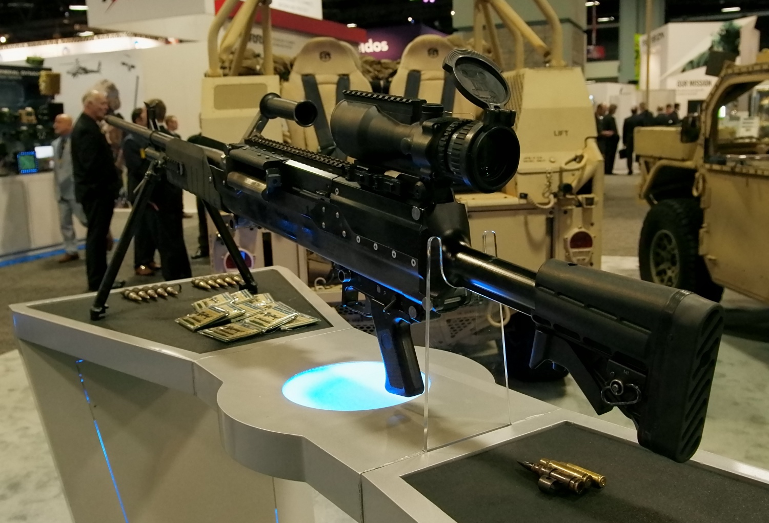 desarrollo defensa y tecnologia belica: AUSA 2018: La ametralladora ...