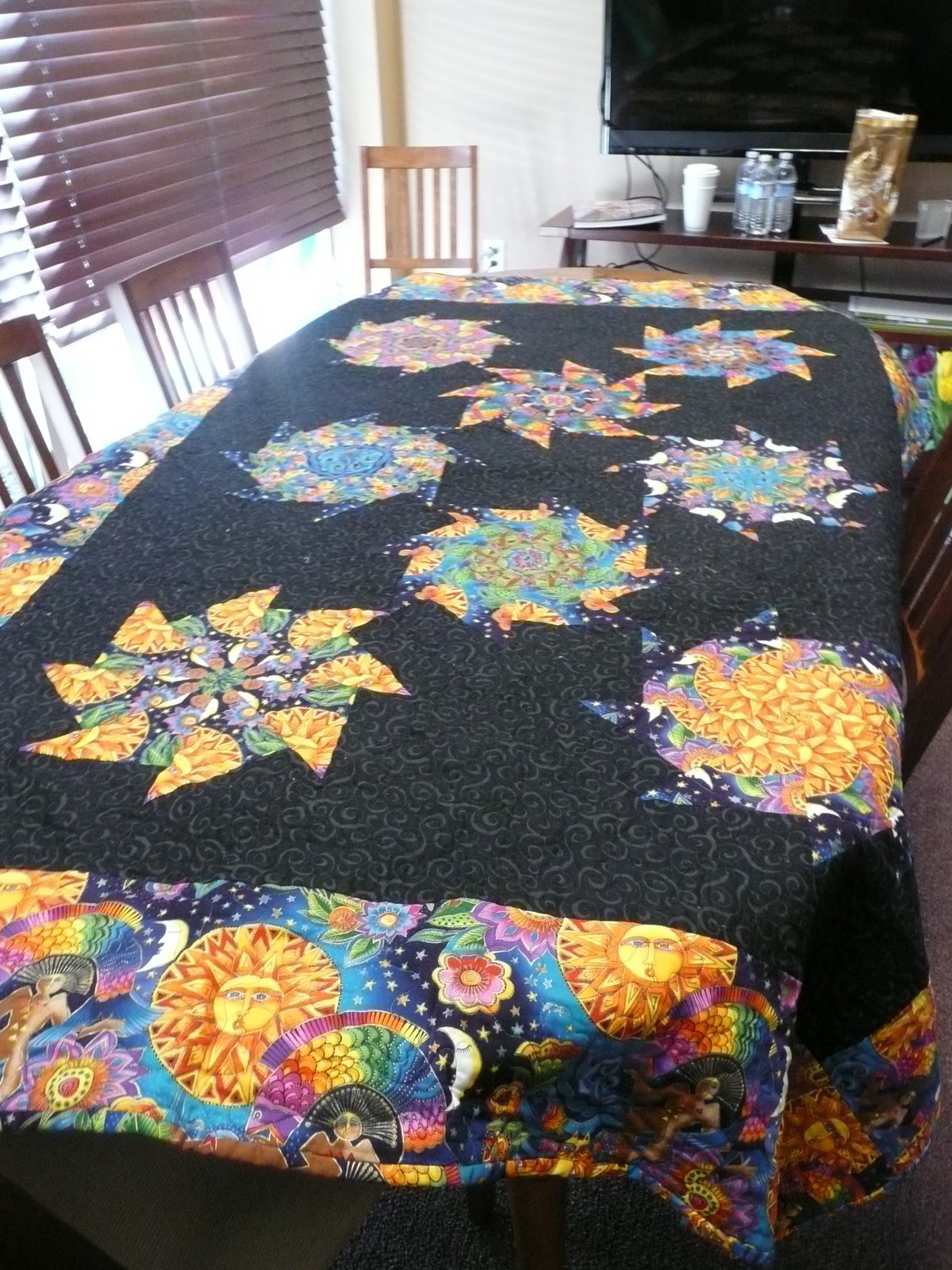 Spindles and Quilts: "Kaleidoscope Quilt" by Gale Davis