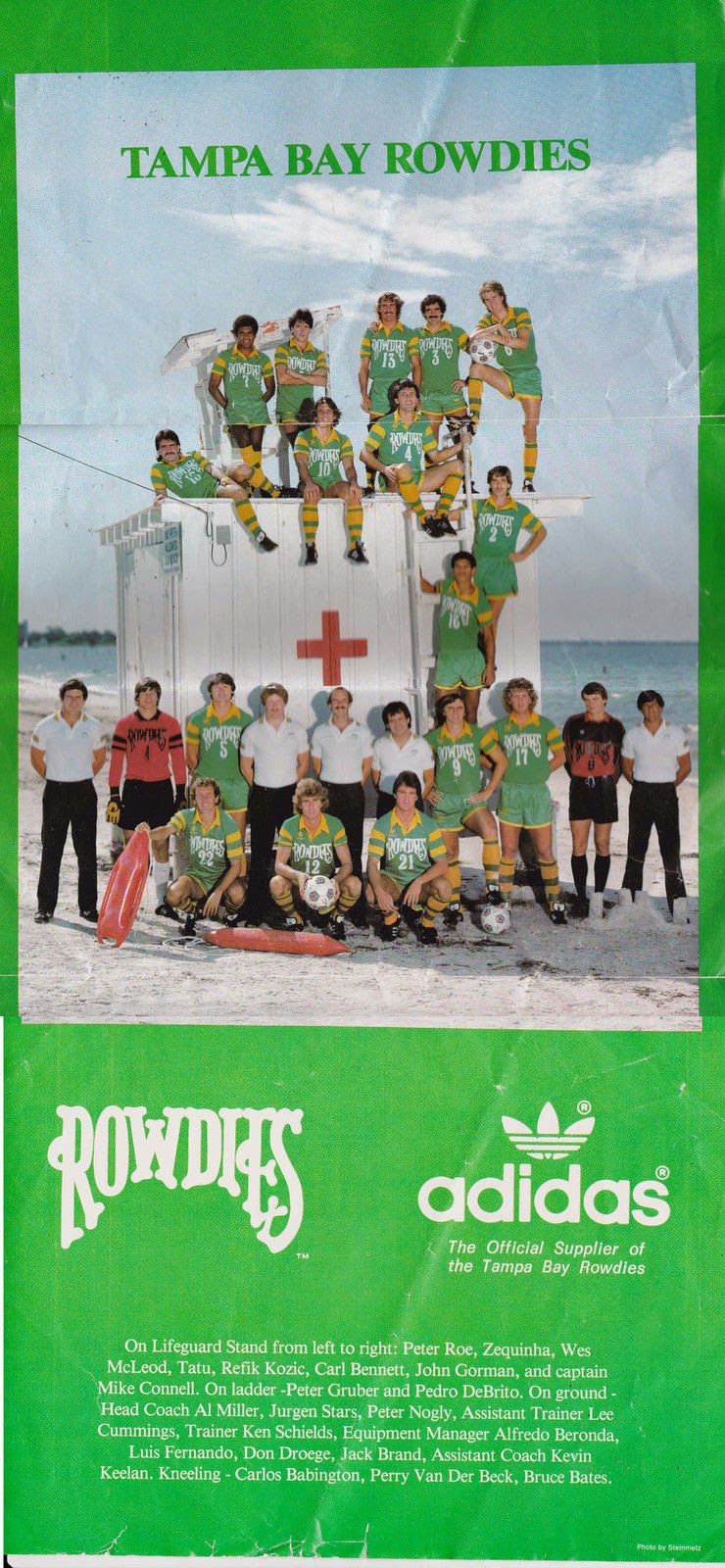 TAMPA BAY ROWDIES APPRECIATION BLOG (1975 to 1993): Rowdies Memorabilia ...