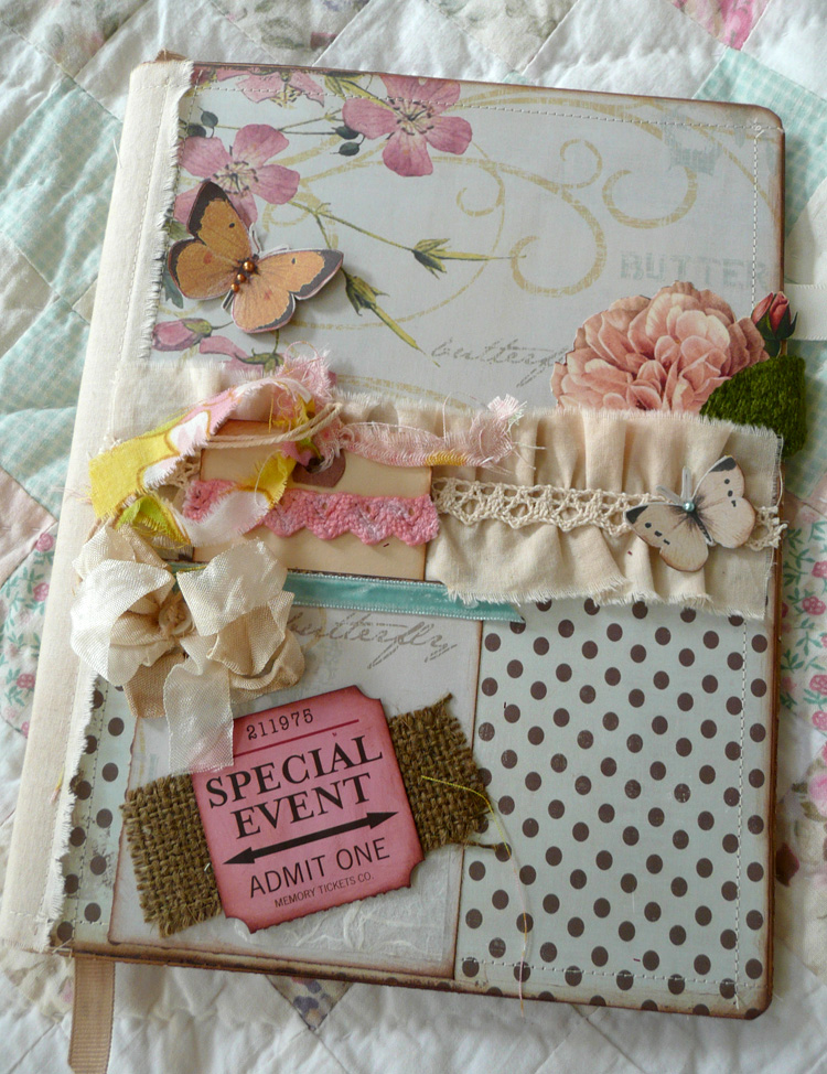 Dream, Create, Inspire: Altered Journal Swap - Part One