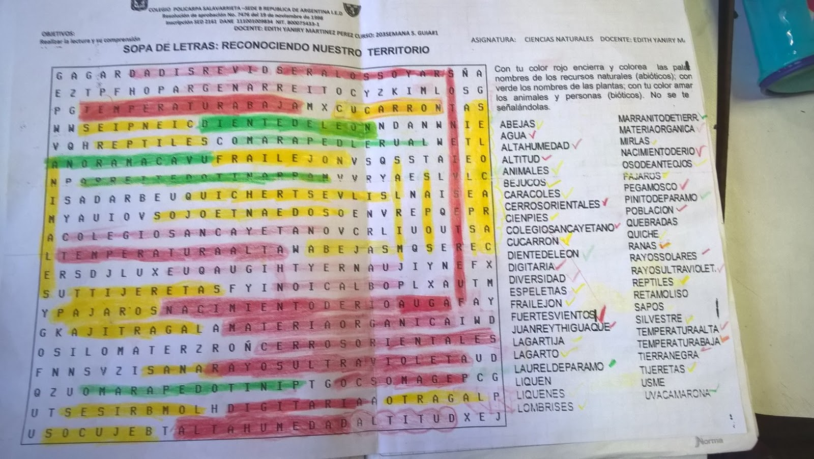 CONOZCAMOS LOS FACTORES BIÓTICOS Y ABIÓTICOS RECONOCIENDO NUESTRO ...