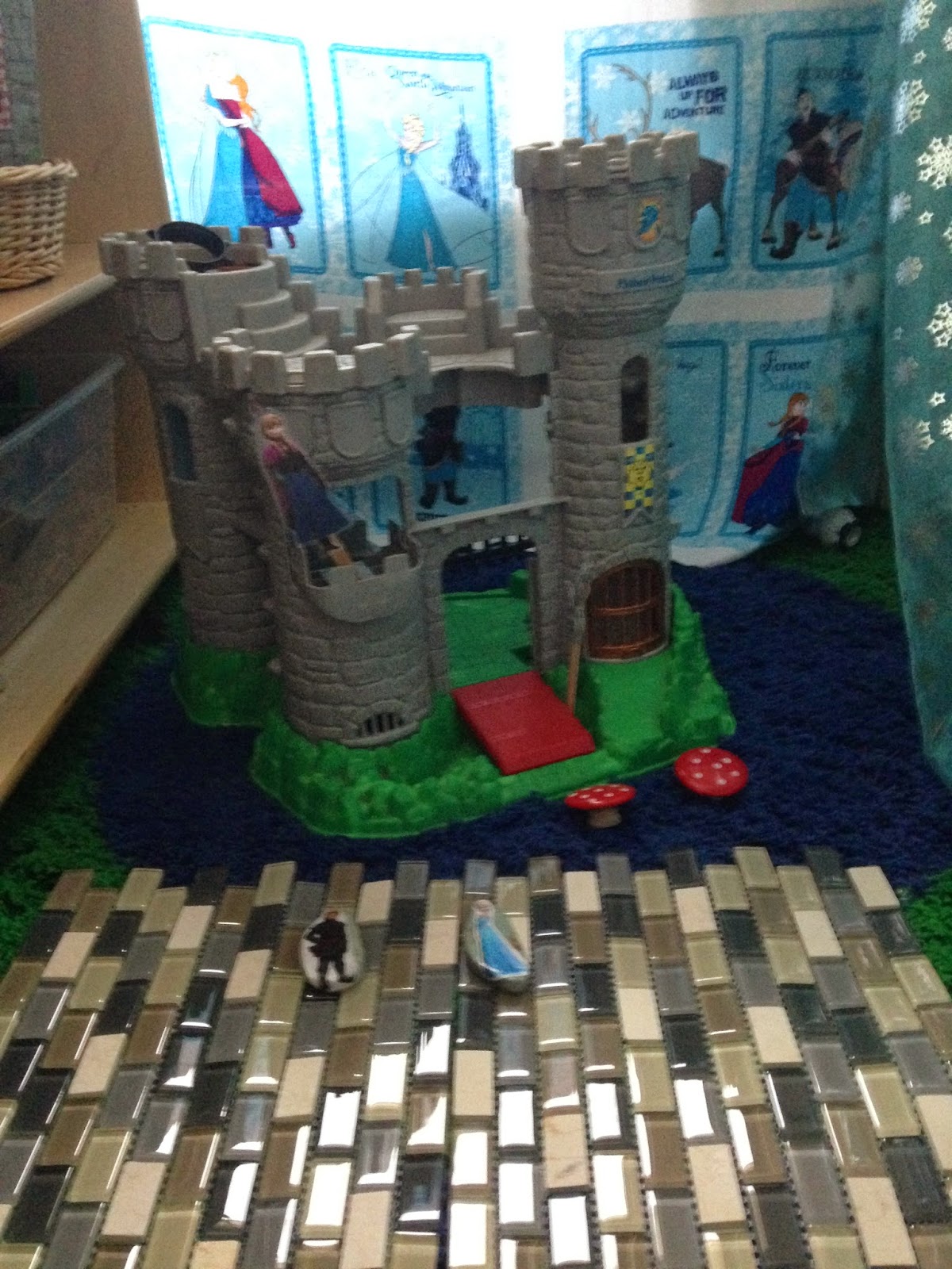 Max and Johnston's Kinderland: Frozen Small World Play