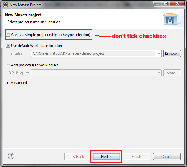 How to Create a Web Project Using Maven in Eclipse
